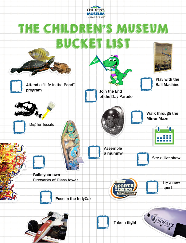 Can You Complete The Children's Museum Bucket List? | The Children's ...
