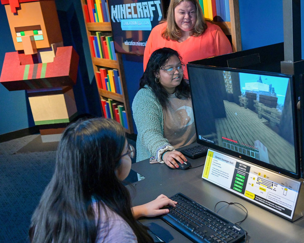 Take a Tour of Minecraft: The Exhibition | The Children's Museum of ...